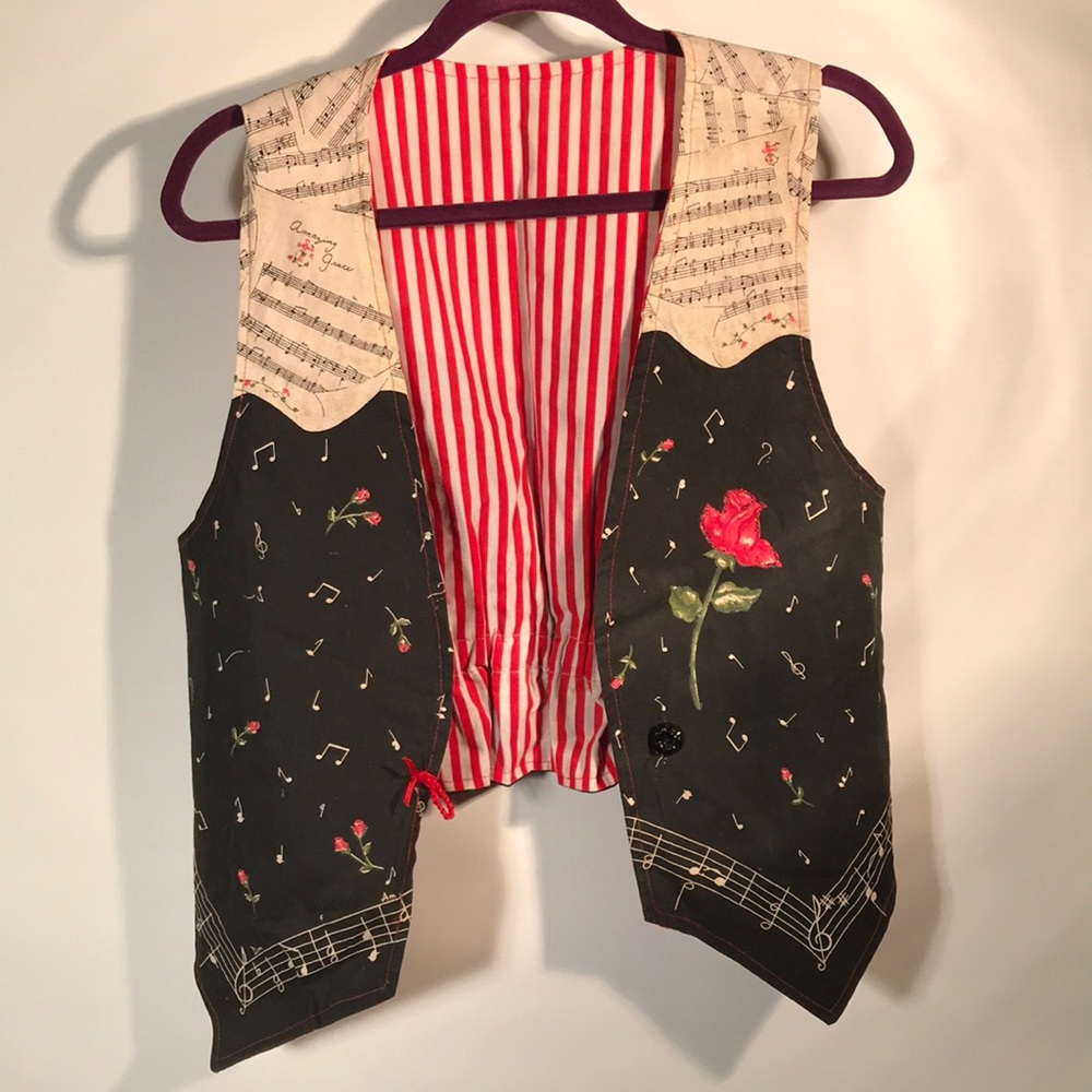 Festival Art Vest Amazing Grace, How Note Printed - Gem